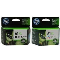 HP 61XL High Capacity Original Ink Cartridge, 2-pack - Black and Tri ...