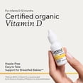 Genexa Baby Organic Vitamin D Drops, Supports Bone Development, 200 ...