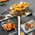 ANXPTIME Baking Sheet Tray with Removable Rack Set Stainless Steel ...