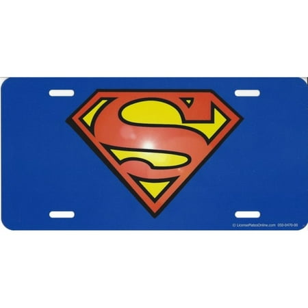 Superman Logo Photo License Plate | Walmart Canada