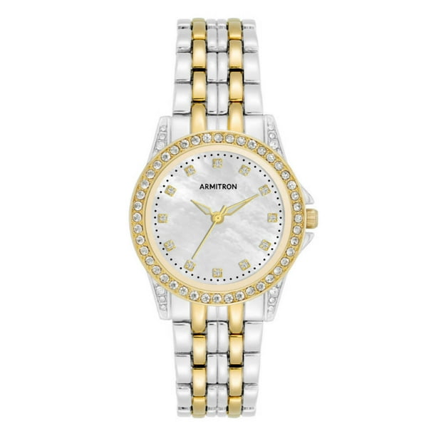 Reloj Armitron Para Dama Acero Color Bitono 755804Mptt | Bodega Aurrera ...