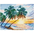 DIAMOND DOTZ® Tropical Sunset Special Edition Diamond Painting Kit ...