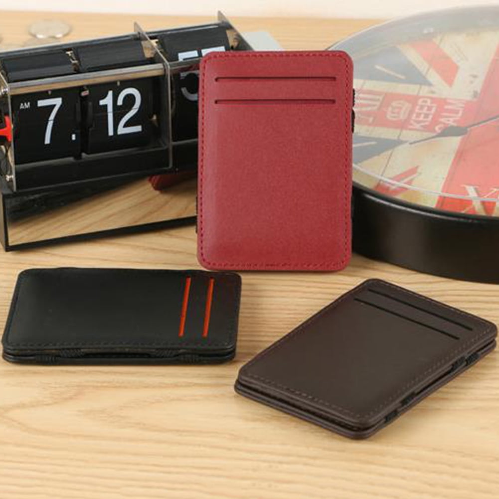 SPRING PARK Wallet Mens Wallet Minimalist Mini Slim Wallets Bifold for ...
