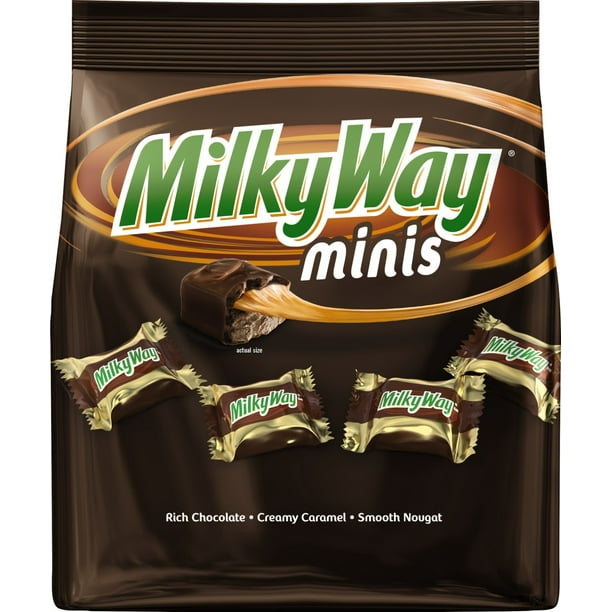 MILKY WAY Milk Chocolate Minis Size Candy Bars, 9.7 Oz - Walmart.com ...