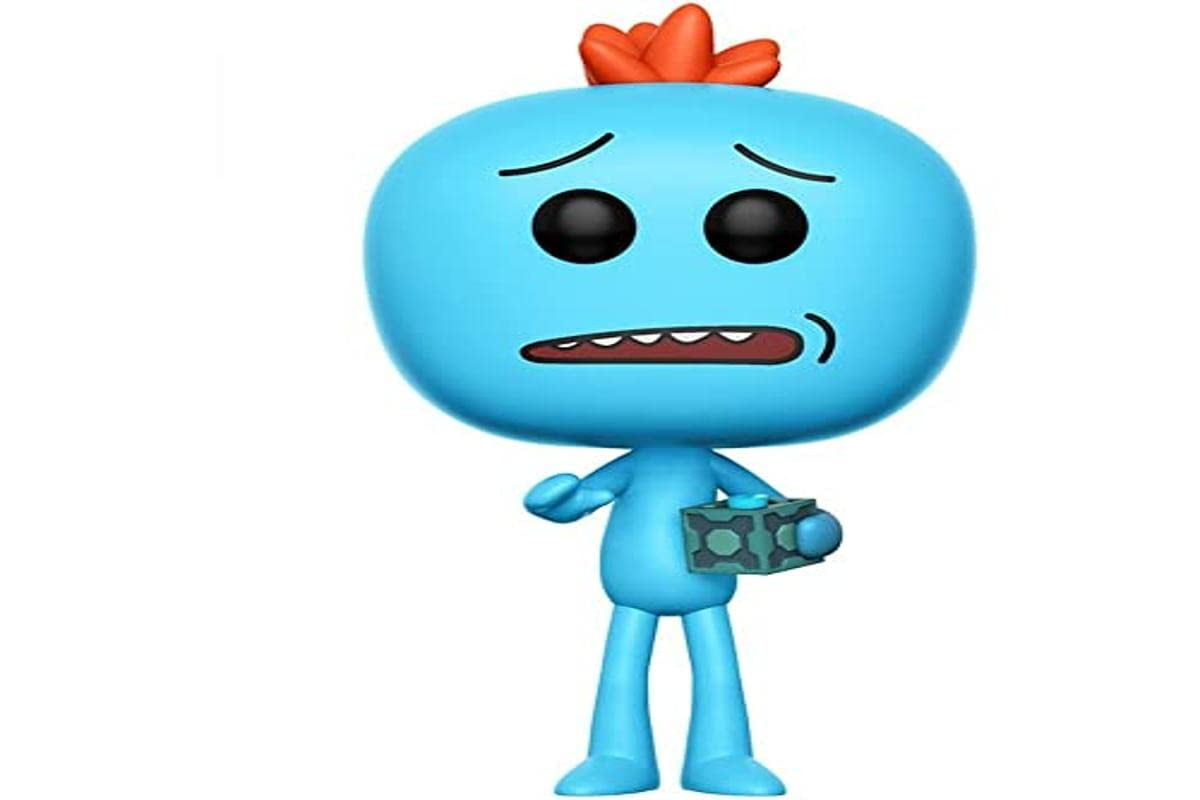 Funko Rick and Morty Mr. Meeseeks with Meeseeks Box Pop Vinyl Figure ...