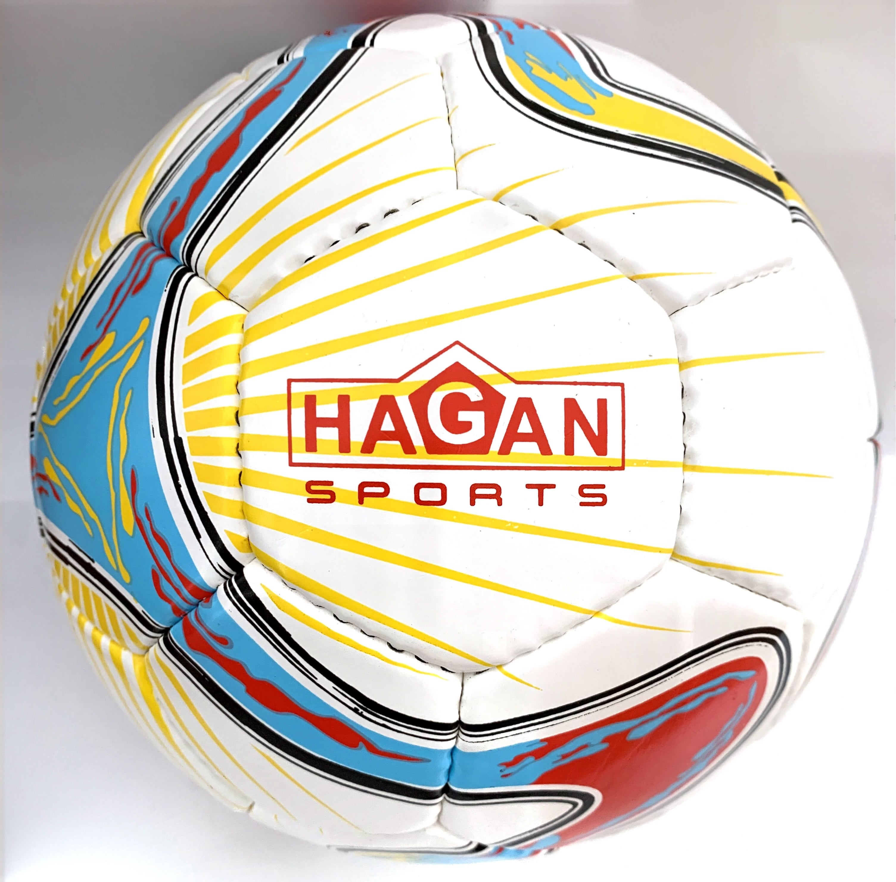 HAGAN Soccer Ball Size 5-Premier Quality Ball-All weather Durable-32 ...