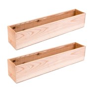 All Maine Bucket H550 Wooden Window Box Brackets - Walmart.com
