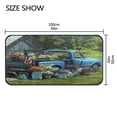 Long Floor Mat 39x20Inch Kitchen Mat Bathroom Mat Living Room Mat ...