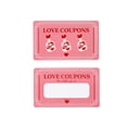 100Pcs Valentine's Day Heart Scratch Cards with Messages for Surprises ...