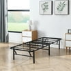 Mainstays 14" High Profile Foldable Steel Twin XL Platform Bed Frame ...