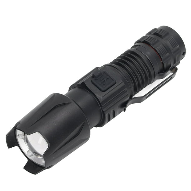 Rechargeable Flashlight,Strong Flashlight with Clip Strong Flashlight ...