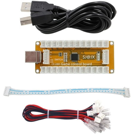 SAYDY Arcade Game USB Encoder Zero Delay Gamepad Button Joystick Controller for SAYDY Switch PC ...