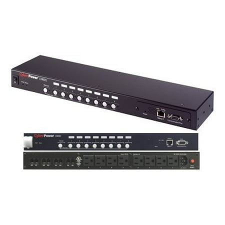 CyberPower CyberSwitch CSW8RU - Power distribution unit (rack-mountable ...