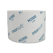Morcon Tissue 1-Ply Small Core Toilet Paper, Septic Safe, 2000 Sheets ...