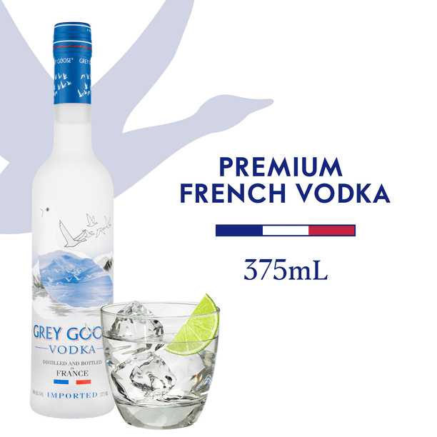 GREY GOOSE Vodka, 375 mL Bottle, ABV 40% - Walmart.com