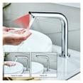 Sensor Basin Faucet Chrome Deck Mounted, Automatic Inflated Water Mixer ...