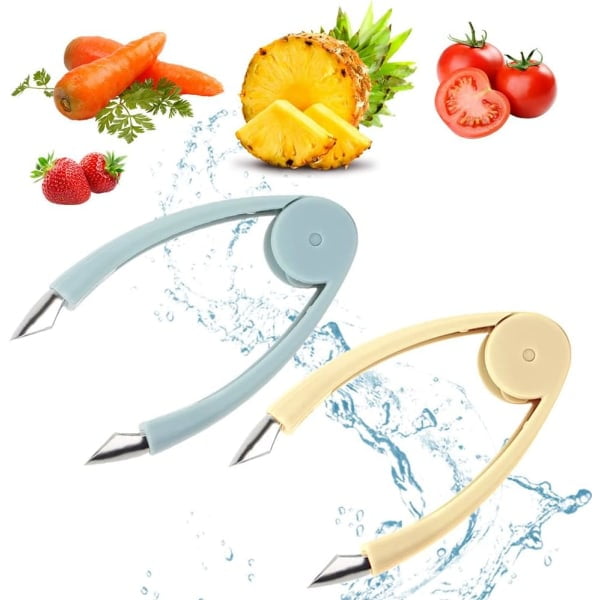 Multifunctional pineapple eye remover, cut and remove stems from fruit ...