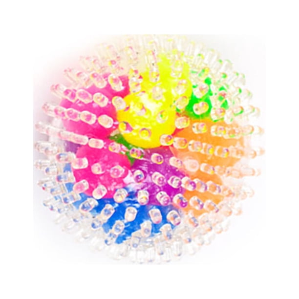 Maoww Multicolor Spongy Rainbow Ball Handheld Squeezable Pressure Toy ...