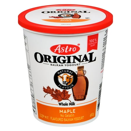Astro Original Yogourt Balkan Maple 6% | Walmart Canada
