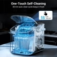 Snowyermine Countertop Ice Maker with Handle,Portable Ice Machine with ...