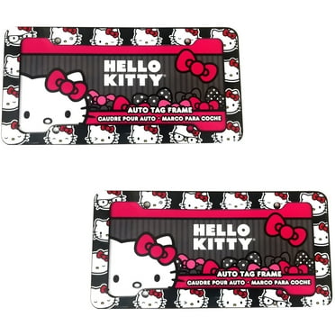 Sanrio Hello Kitty 815381 Character License Plate Frame - Car Accessory ...