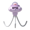 Bklubk USB Charging Space Capsule Bladeless Handheld Fan, Portable ...