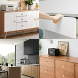 Solid Wood Mushroom Shaped Cabinet Handles 10 Pack of Elegant Drawer ...