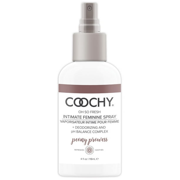 COOCHY Intimate Feminine Spray - 4 oz Peony Prowess - Walmart.com ...