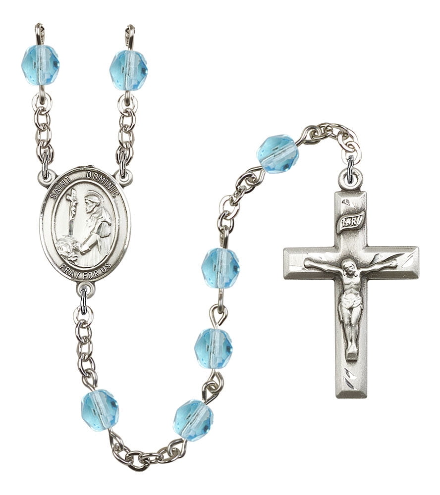 Extel St. Dominic de Guzman Catholic Rosary Beads for Men Women, Made ...
