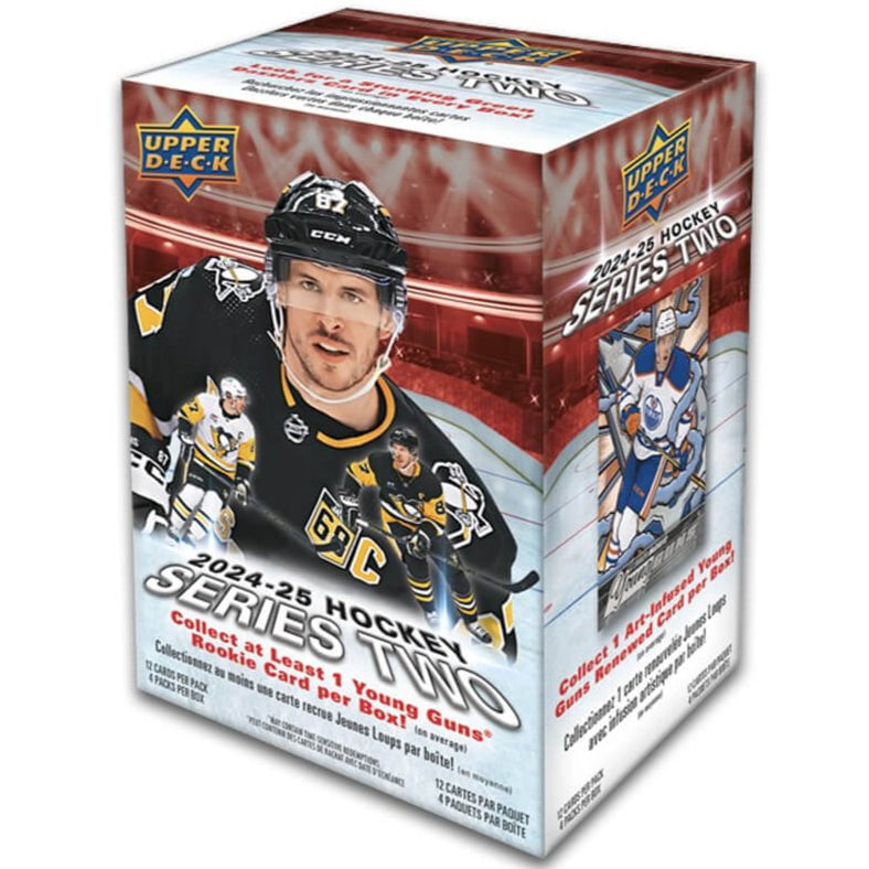 Click here for 2025 Upper Deck Series 2 Hockey Blaster prices