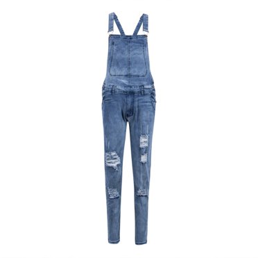 Red Kap® Men's Denim Bib Overall - Walmart.com