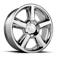 OE Creations Pr144 24X10 6X139.70 Chrome (31 Mm) Wheel Rim - Walmart.com