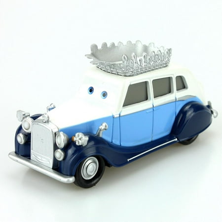 100% Original Disney Pixar Cars Cartoon Car The Queen 1:55 Scale ...