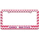 Ohio Native, State Pride License Plate Tag Frame, Multiple Colors ...
