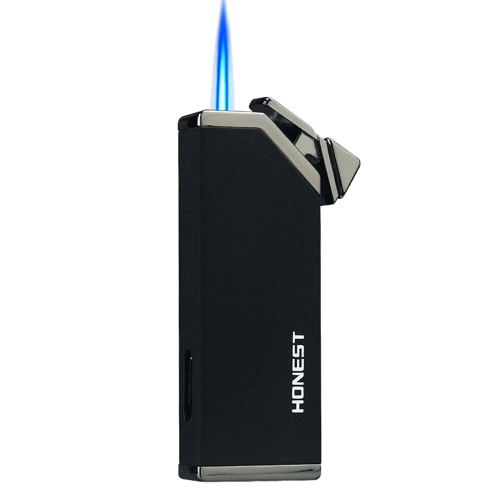 Torch Lighter Jet Flame Refillable Butane Windproof Portable Pocket ...