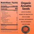 Spicy Organic Annatto Seeds, Achiote Spice for Rice, Cheese, Sauces ...