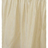 Cozy Line Home Fashions Patterned Stripe Bed Skirt, Dust Ruffle with ...