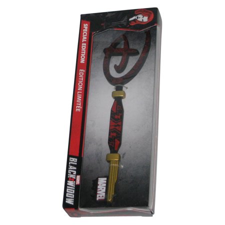 Disney Store Marvel Comics Black Widow Black & Red Special Edition Key ...