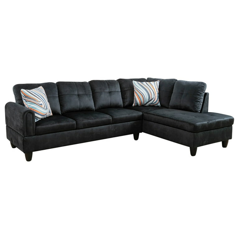 Ashley Furniture Black Sectional Sofa | Cabinets Matttroy