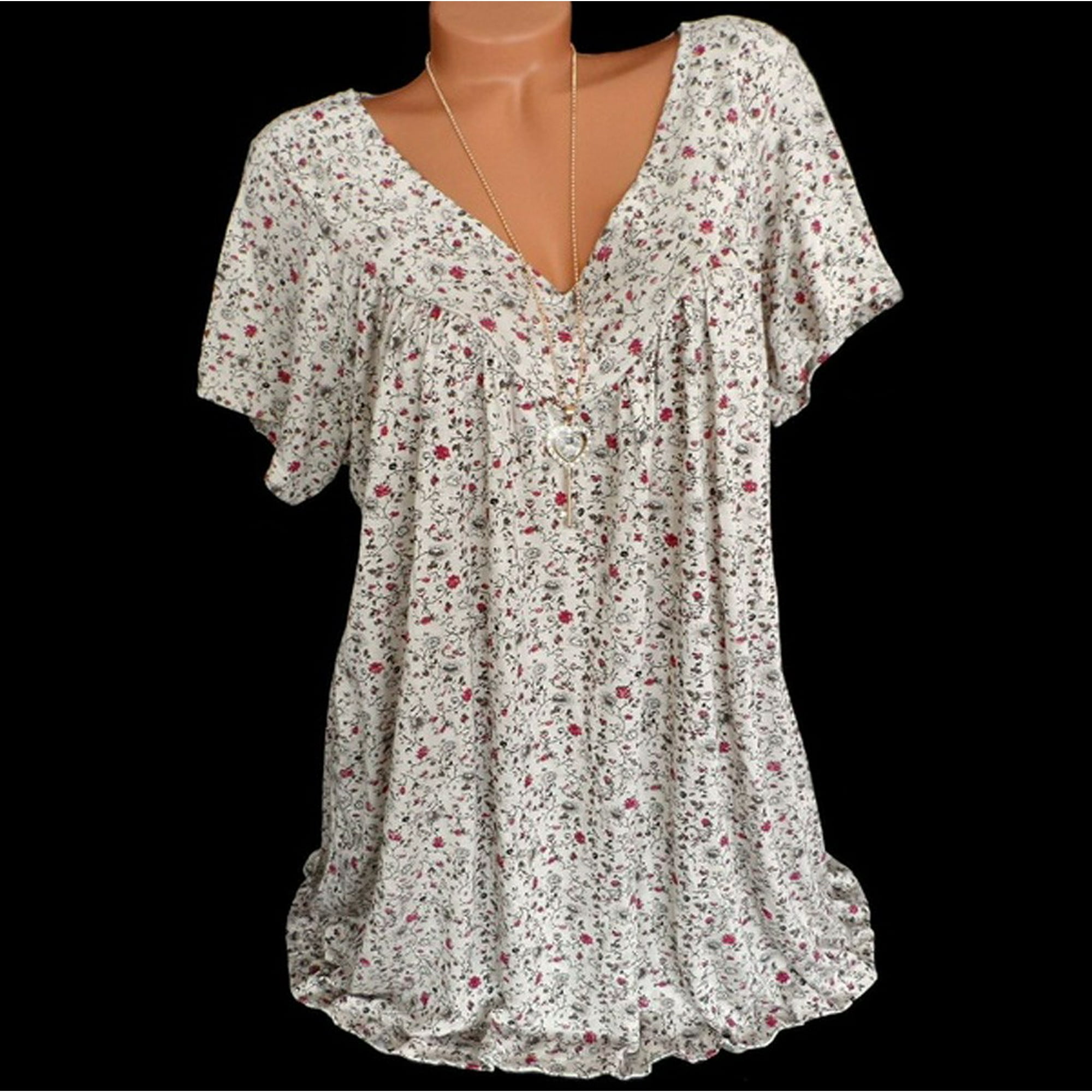 Click here for Staron Summer Tops For Women Plus Size Blouses Ple... prices