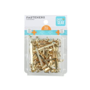 ACCO Brass Prong Paper File Fasteners, 1-1/4", 100-Pack - Walmart.com