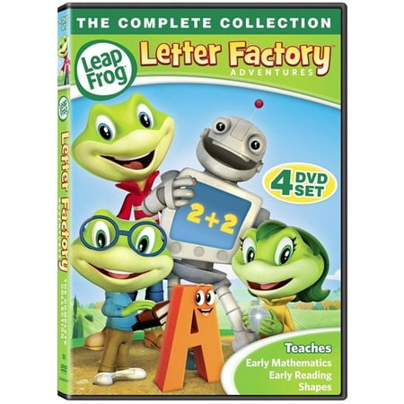 Leapfrog Letter Factory Adventures [DIGITAL VIDEO DISC] Boxed Set ...