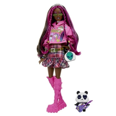 Barbie Extra Set: 5 Bold Fashion Dolls & 5 Adorable Pets with 70 ...