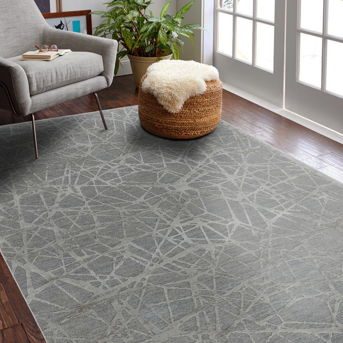 Click here for Rug Branch Melo Collection Modern Abstract Scandin... prices