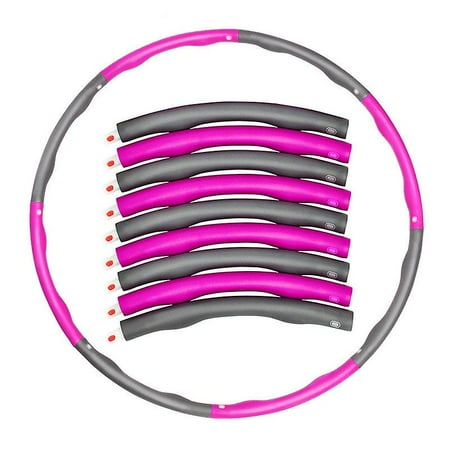 Hula Hoop Weighted Hoola Hoops Detachable Fitness Hoop For Exercise ...