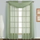 3 Piece Sheer Panel & Scarf Window Treatment Set | Decotex - Walmart.com