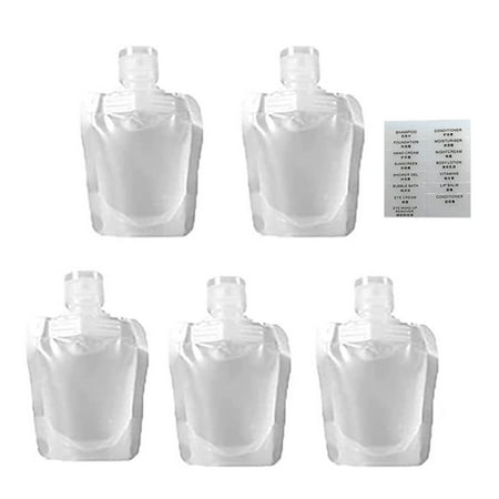 Clairlio Reusable Plastic Empty Travel Cosmetic Soft Tubes Bottle ...