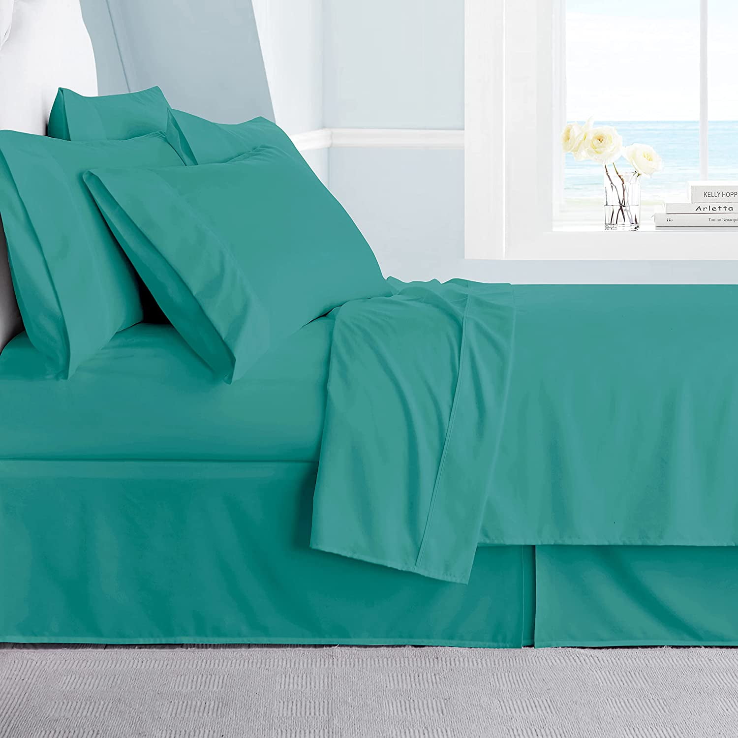 Click here for Swift Home Luxury 6-Piece Sheet Set  Double  Larks... prices