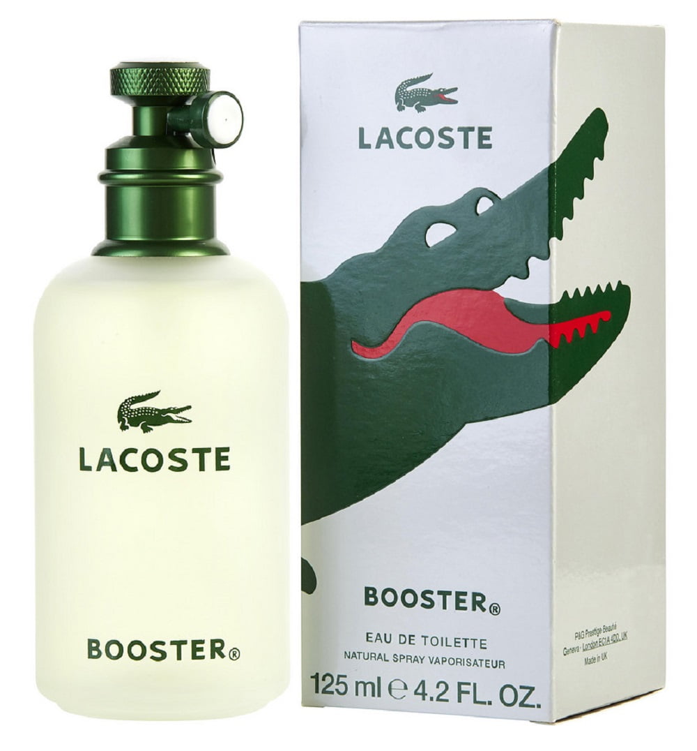 BOOSTER * Lacoste 4.2 oz / 125 ml Eau de Toilette (EDT) Men Cologne ...