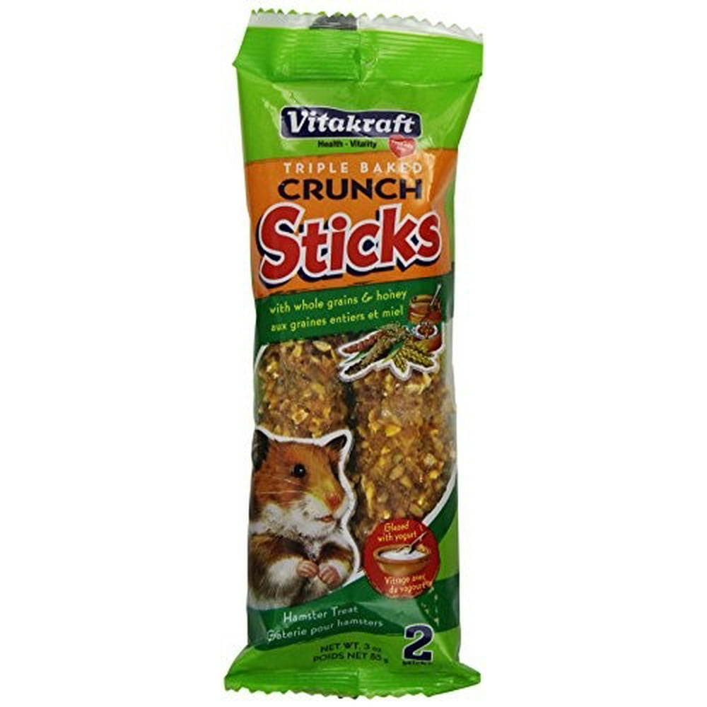 Vitakraft Crunch Sticks with Whole Grains & Honey Hamster Treat, 2 ... Vitakraft Crunch Sticks with Whole Grains & Honey Hamster Treat, 2 ...